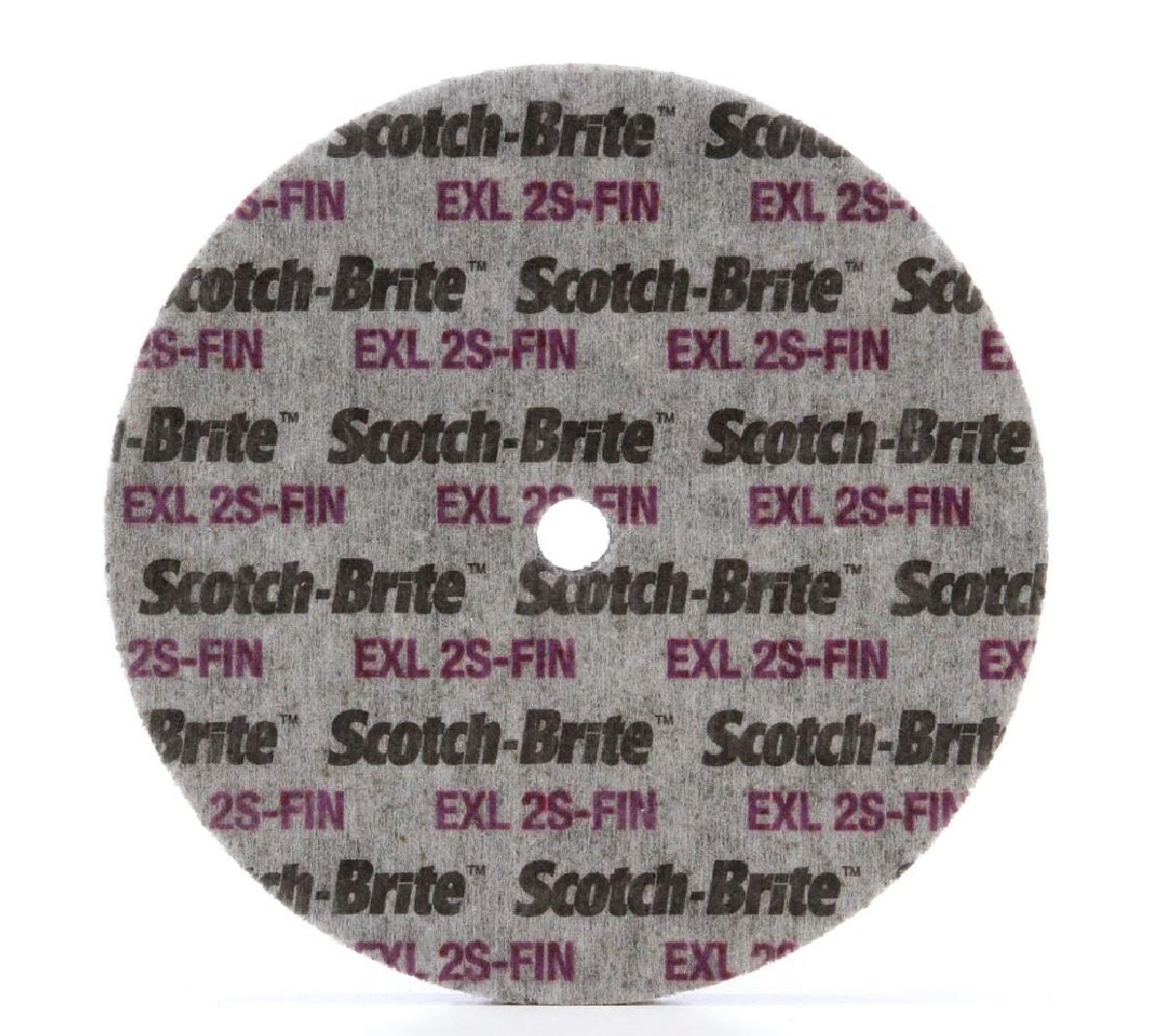 3M Deburring Disc, EXL Unitized Wheel, XL-UW, Silicon Carbide