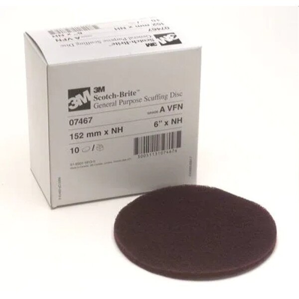 3M Scotch-Brite Scuffing Disc, Hook & Loop Attachment