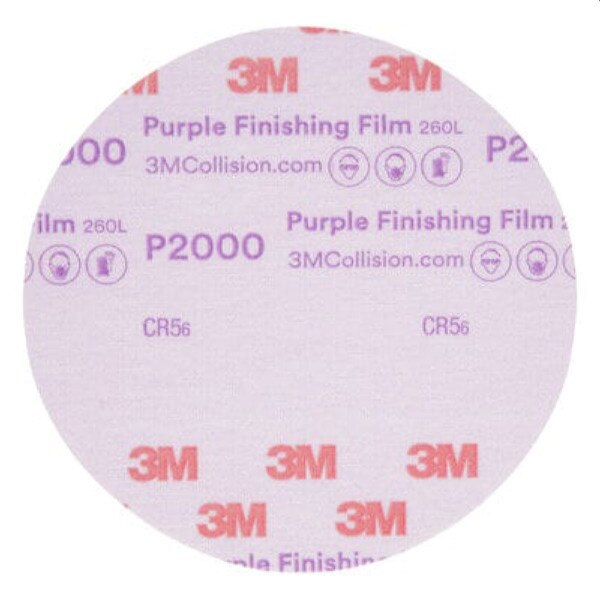 3M Hookit Finishing Film Abrasive Disc, Aluminum Oxide (A/O), Hook ...
