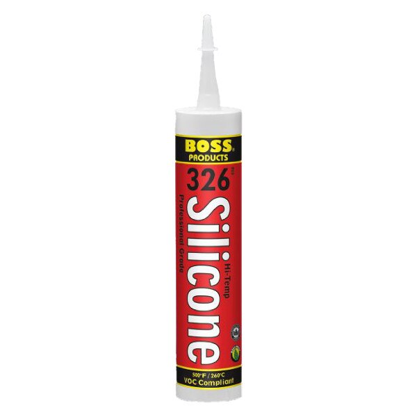 BOSS RTV Silicone, 326 Series, Professional Grade, Red (High-Temp), 10. ...