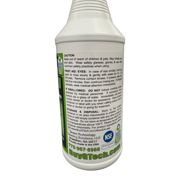 GTech High Powered Cleaner & Degreaser, 32 oz. Spray Bottle