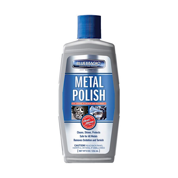 Blue Magic Metal Polish, 8 oz. Bottle (All Metal Surfaces)