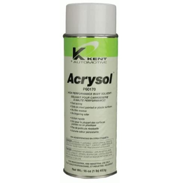 Kent Automotive Acrysol, Paint Prep & Body Solvent, 16 oz. Aerosol Can