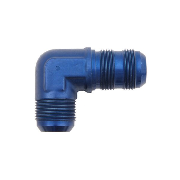 Aeroquip Bulkhead, 90 Degree, #4 AN Male, #4 AN Male Bulkhead, Aluminum ...