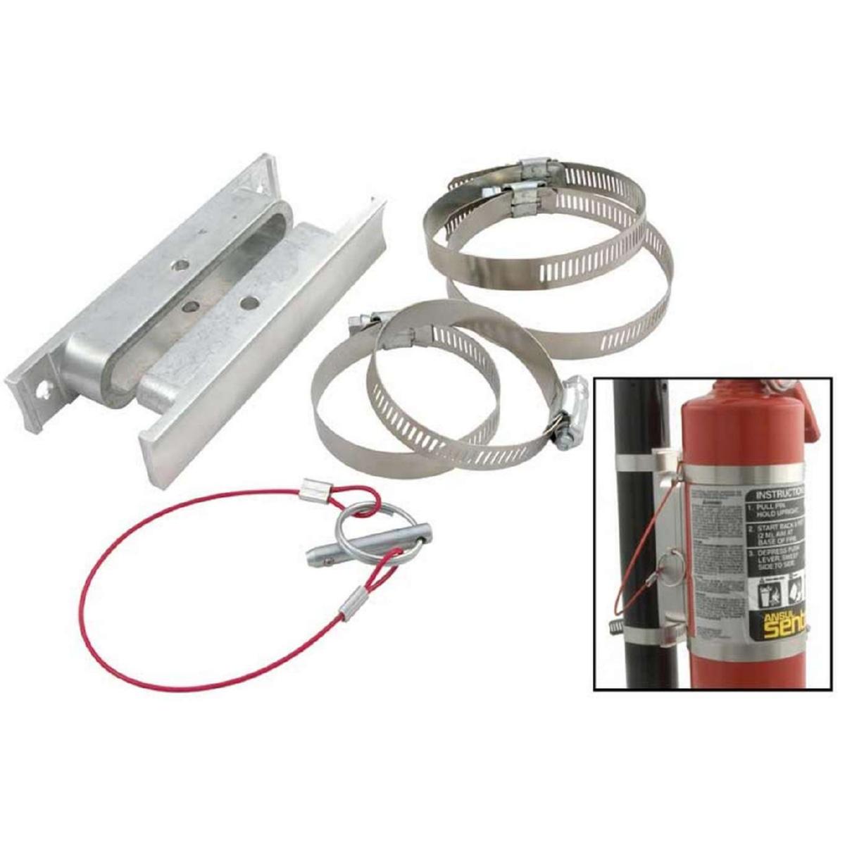 Allstar Performance Fire Extinguisher Mount, Clamp-On, Tube Mount ...