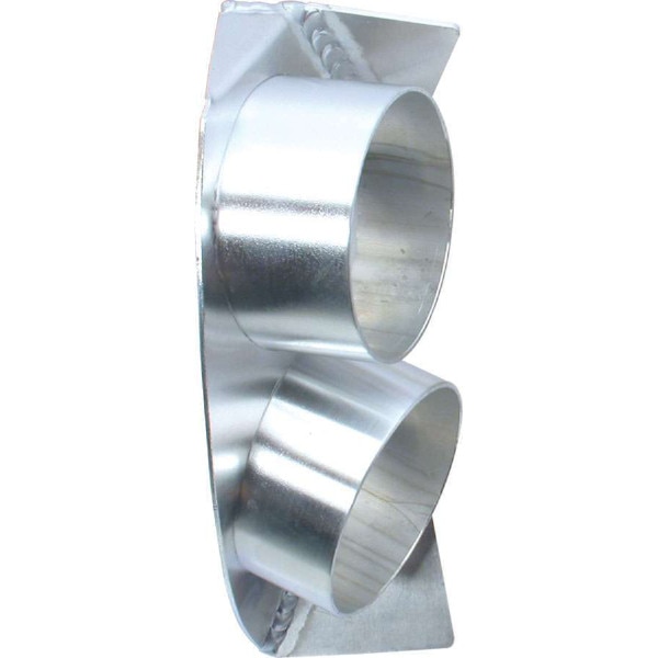 Allstar Spindle Duct, Spindle Mount, Dual 3.000" Holes, Aluminum ...