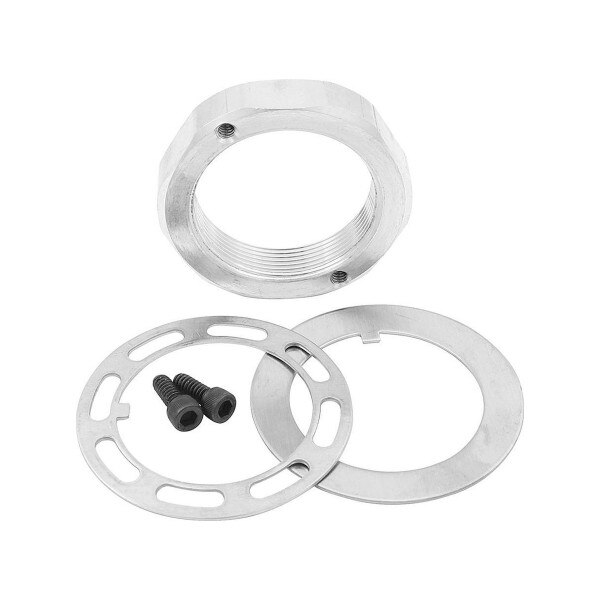 Allstar Spindle Nut Kit, 2" Pin Wide-5 / 5x5 Hubs, Aluminum