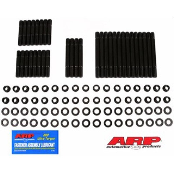ARP Cylinder Head Stud Kit, 12-Point Nuts, 8740 Material, Chromoly ...