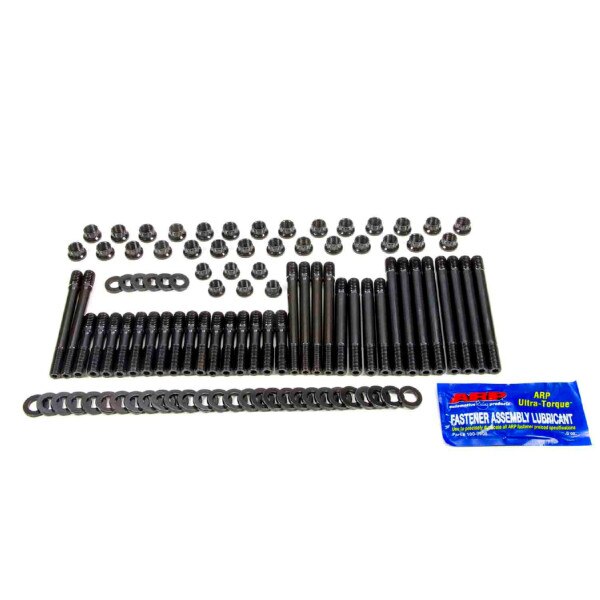 ARP Cylinder Head Stud Kit, 12-Point Nuts / Undercut Studs, 8740 ...