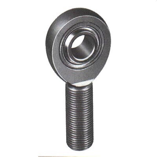 Aurora Rod End, XAB Series, Steel, 1/4"-28 LH Thread, Male, 0.190" Bore