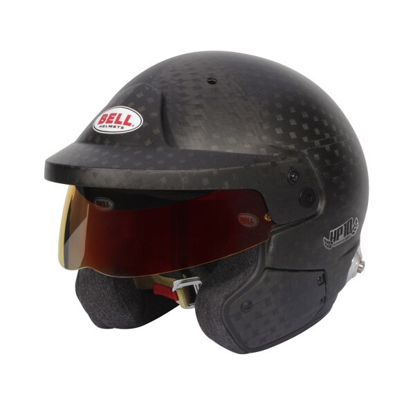 Bell Helmet, HP10, Open Face, Carbon Fiber, 54cm, FIA8860 (HANS Anchors ...