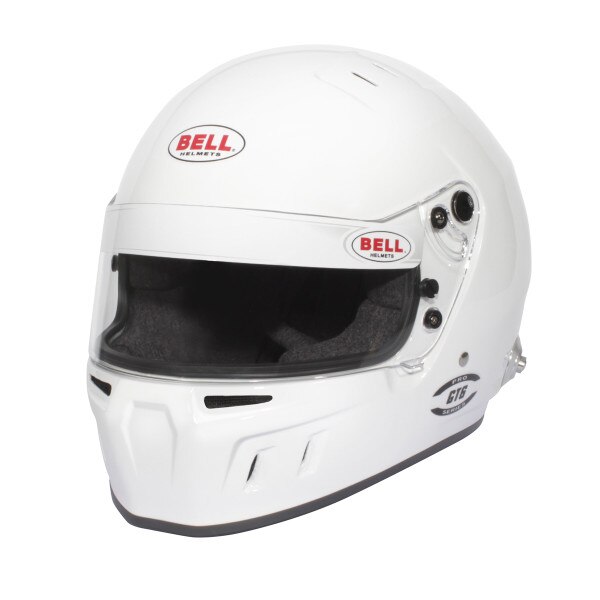 Bell Helmet, GT6 Pro, Full Face, Gloss White, 56cm, SA2020 / FIA8859 ...