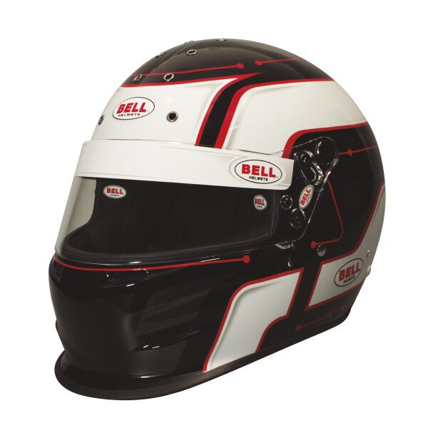 Bell Helmet, K1 Pro, Duckbill, Full Face, Circuit Red, Small (57cm), SA2020