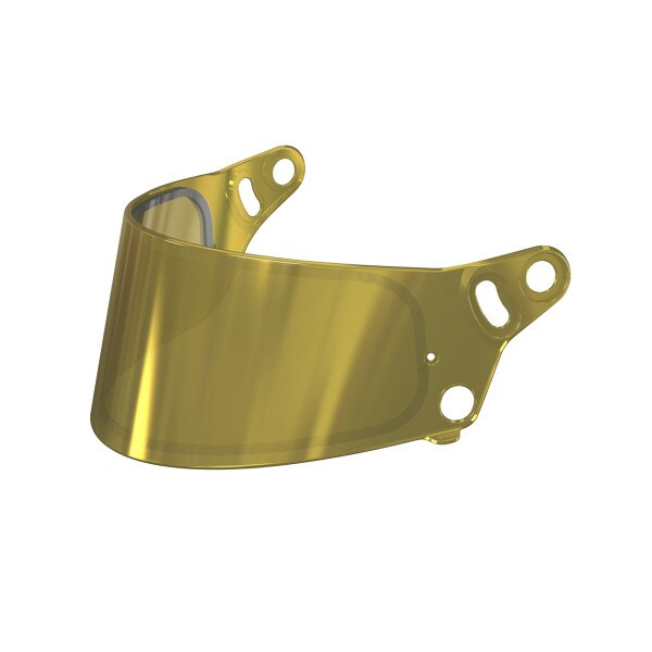 Bell Helmet Shield, SE03 Style, Gold Mirror (GP3 / GTX3 / GP3 Carbon ...