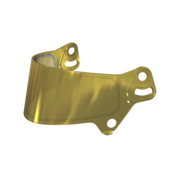 Bell Helmet Shield, SE07 Style, Gold Mirror (HP7 / RS7 / RS7K / RS7 ...