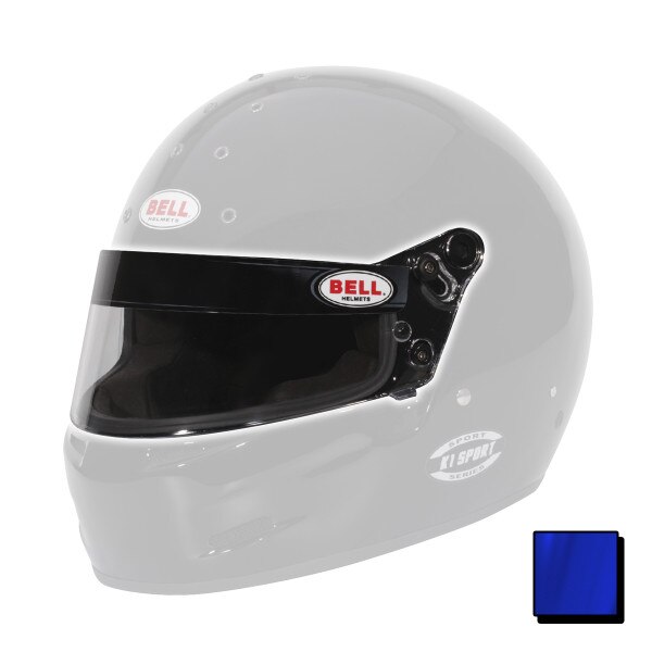 Bell Helmet Shield, 287 SRV Style, Blue Mirror (Dominator2 / K1 Sport ...