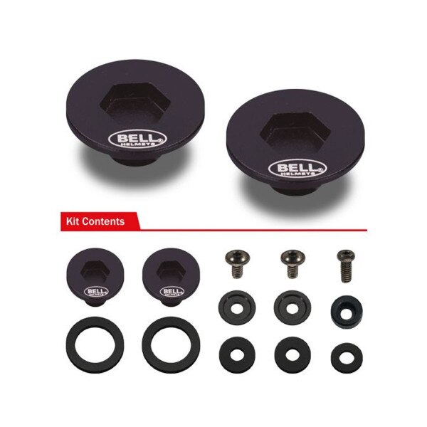 Bell Helmet Shield Pivot Kit, SV (SE03/05) Style, Black (GP3 Sport ...