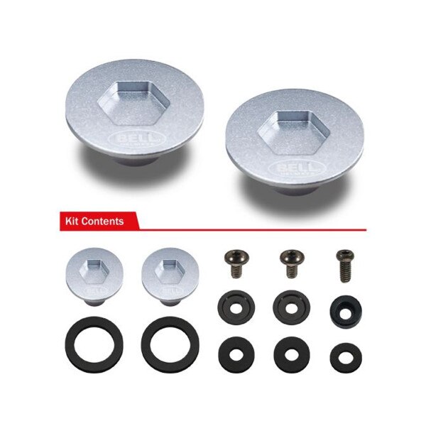 Bell Helmet Shield Pivot Kit, SV (SE03/05) Style, Silver (GP3 Sport ...