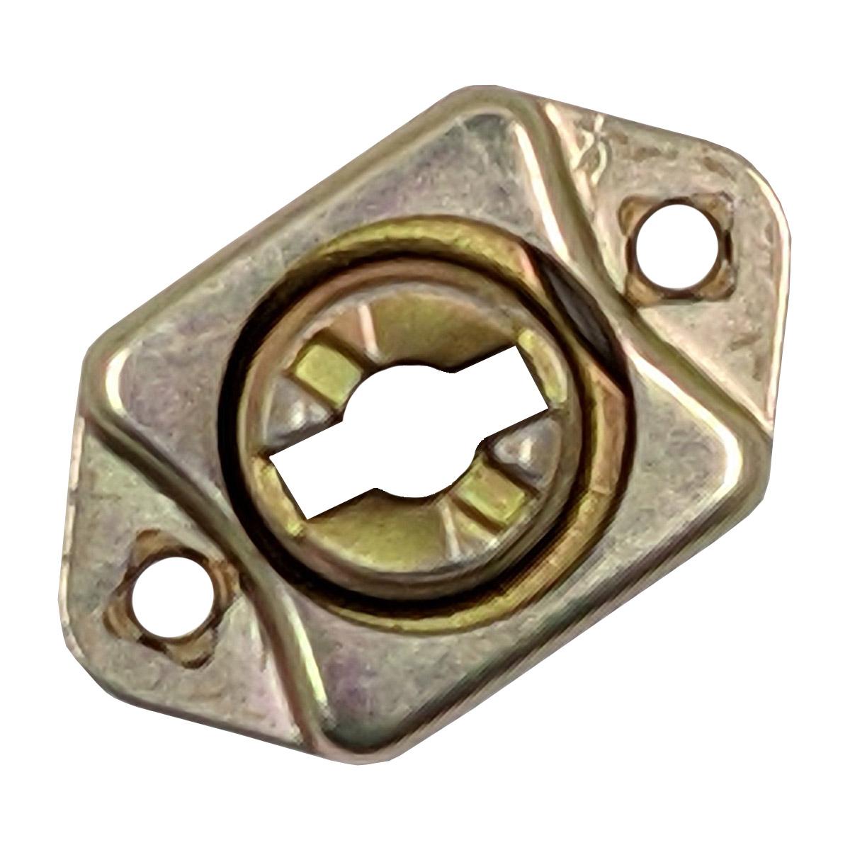 Cam-Loc Receptacle, 4000 Series, Non-Adjusting Floating Style, Steel ...