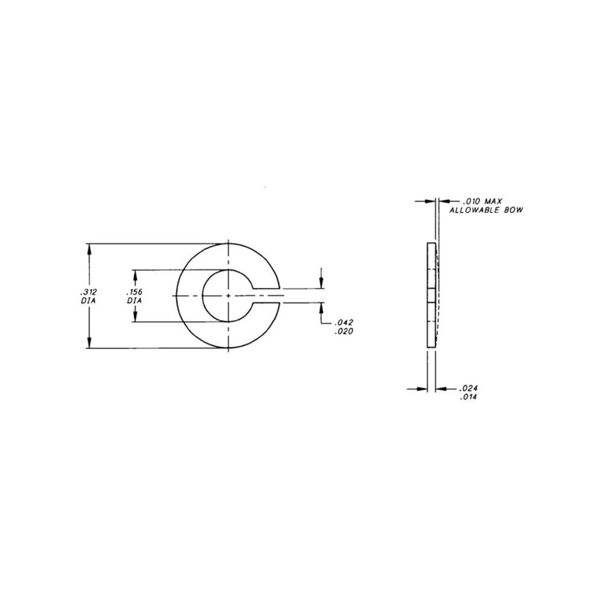 Cam-Loc Receptacle Drill Jig, 1/8" & 3/32" Rivet Holes