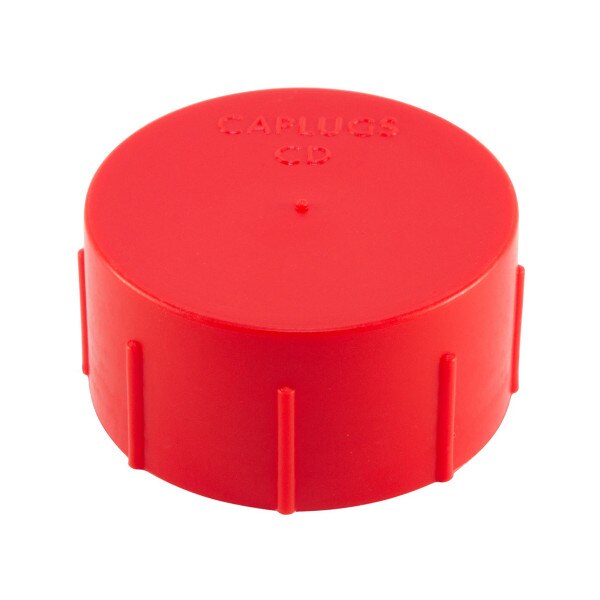 Plastic Cap, CD Series, #16 AN, Red, Each