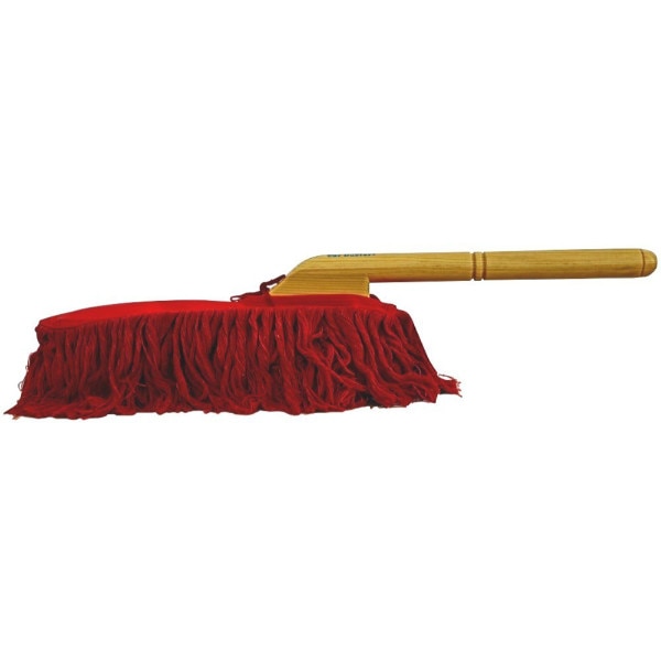California Car Duster, 26.000" Wooden Handle, 15.000" Head, Paraffin ...