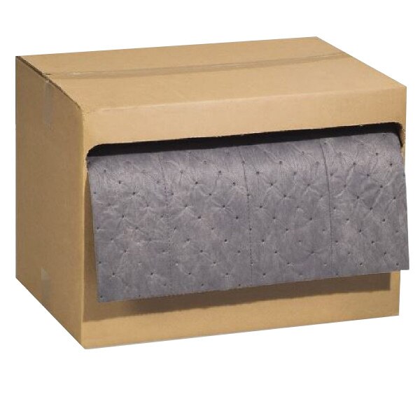 Absorbent Roll, All-In-One Matting, Gray, 15.000" x 100'