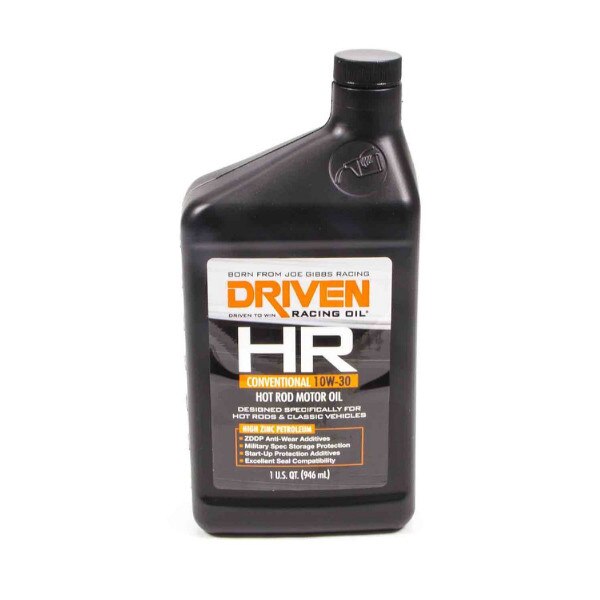 Driven Motor Oil, HR Series, Conventional, 10W30, 1 Quart (HR2)