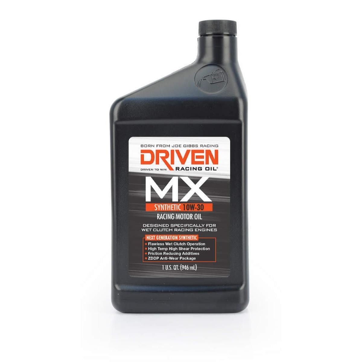 Driven Oil Motor Oil, MX Series, Synthetic, 10W30, 1 Quart (MX Small ...