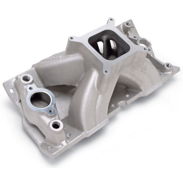 Edelbrock Intake Manifold, Super Victor, Square Bore, Single Plane ...