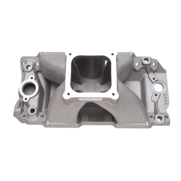 Edelbrock Intake Manifold, Super Victor II, Dominator Flange, Single ...