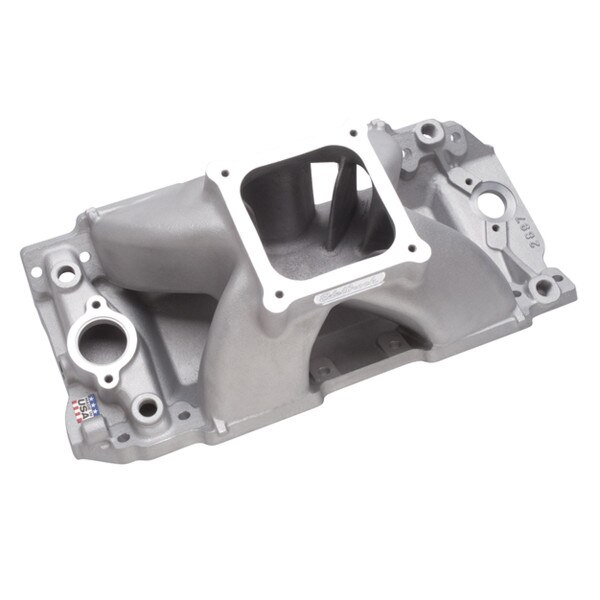 Edelbrock Intake Manifold, Super Victor II, Dominator Flange, Single ...