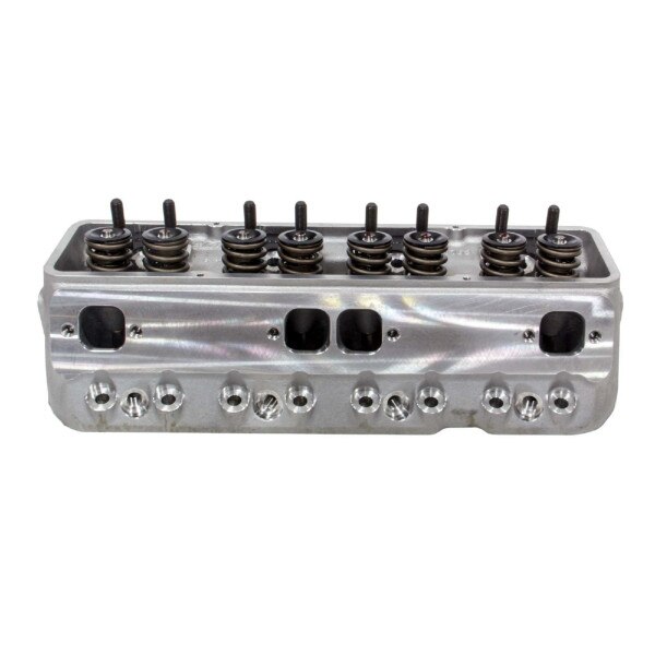 Edelbrock Cylinder Head, Victor Jr, Assembled, 2.080" / 1.600" Valve ...