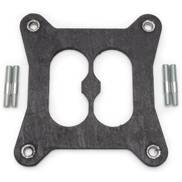 Edelbrock Carburetor Base Plate Gasket Kit, 4-Barrel, Divided ...