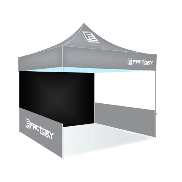 Factory Canopies Canopy Sidewall, Solid, 10' x 10', Water Resistant ...