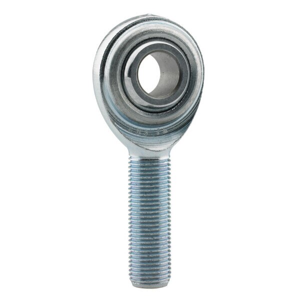 FK Rod End, CM Series, Steel, 1/4"-28 RH Thread, Male, 0.250" Bore