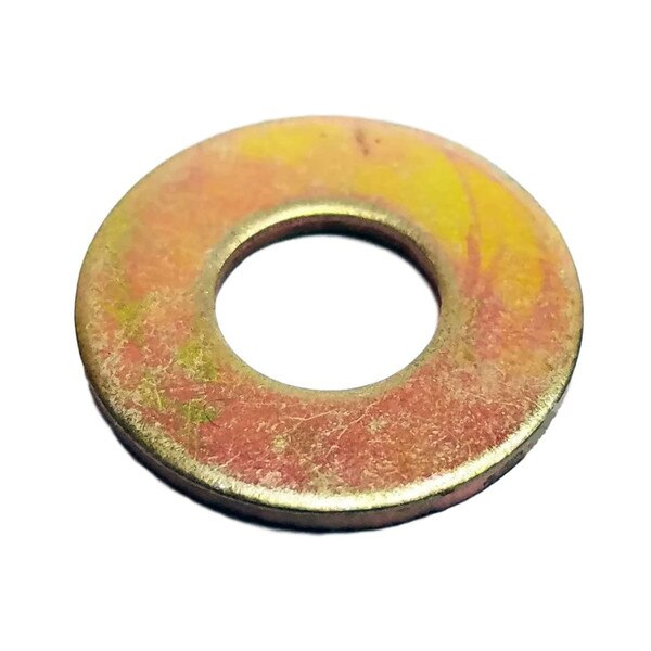 Flat Washer, SAE, Extra Thick, Heavy-Duty, Yellow Zinc