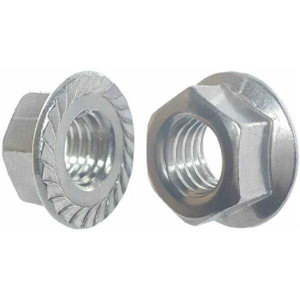 Flange Nut, Serrated