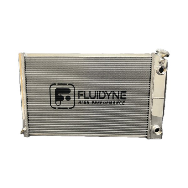 Fluidyne Radiator, LS Swap, Double Pass, 3 Row, 19.000" Height, 31.000 ...