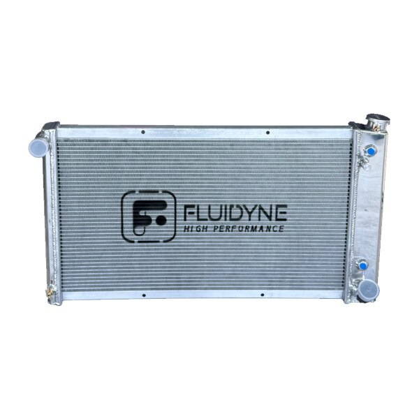 Fluidyne Radiator, Single Pass, 3 Row, 19.000" Height, 34.000" Width ...