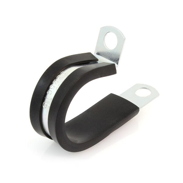 Fragola Adel Line Clamp, 1.000" ID, Aluminum, Rubber Lined, Each