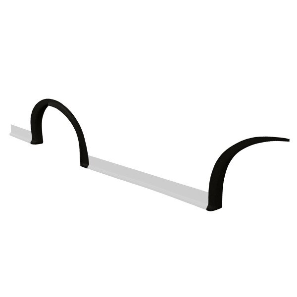 Fivestar Wheel Flare Kit, MD3 Series, Plastic, Black, Dirt Late Model ...