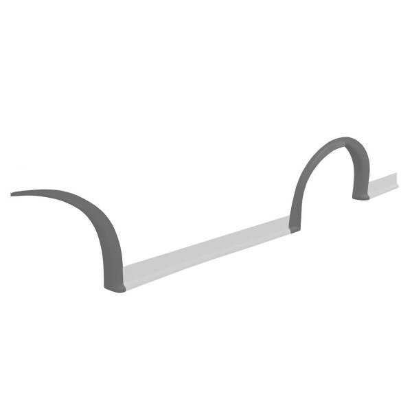 Fivestar Wheel Flare Kit, MD3 Series, Plastic, Gray, Dirt Late Model ...