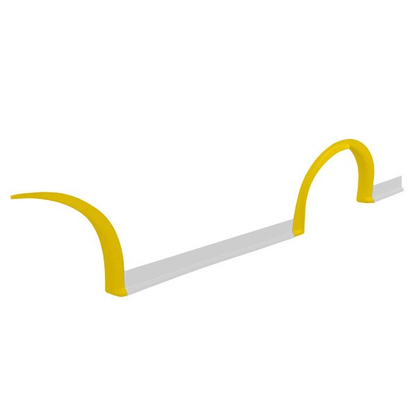 Fivestar Wheel Flare Kit, MD3 Series, Plastic, Yellow, Dirt Late Model ...