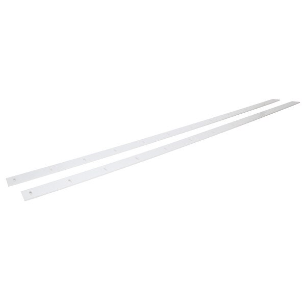 Fivestar Wear Strip, 116.000" Length, 1.875" Width, Plastic, White, ABC NextGen / NextGen LMSC