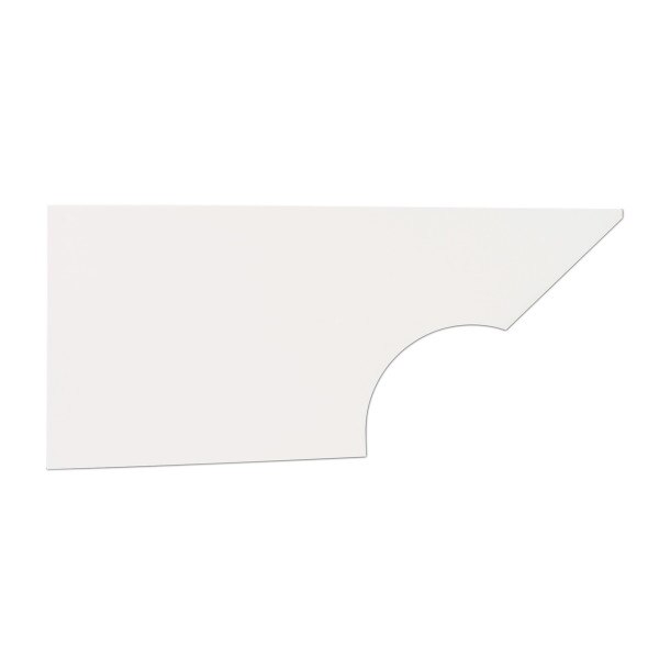 Fivestar Quarter Panel, MD3 Series, Plastic, White, Dirt Modified ...
