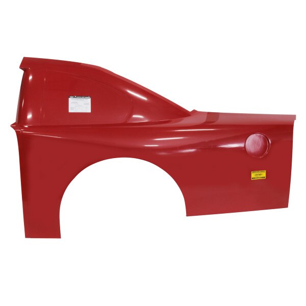 Fivestar Quarter Panel, Fiberglass, Red, ABC Traditional Roof, Left Side