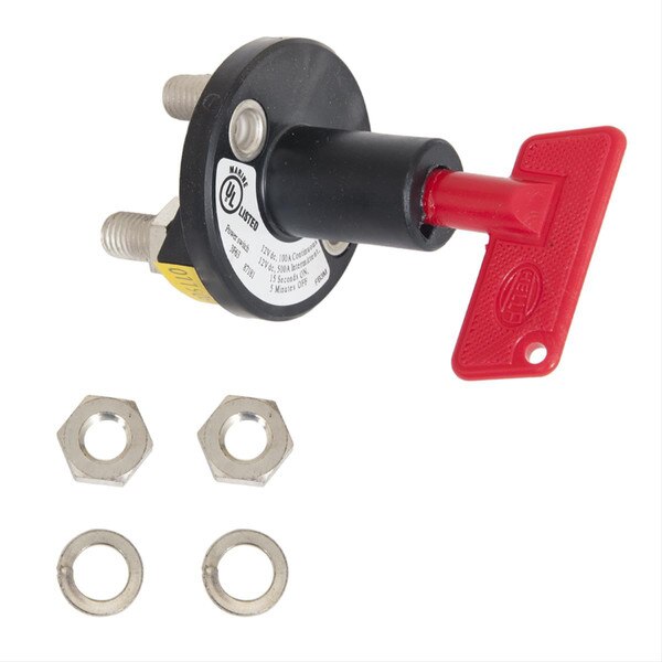 Hella Battery Master Switch w/ Removable Key
