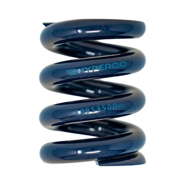 Hyperco Bump Spring, 3.000" Length, 2.340" Diameter, 3500 Rate, Blue