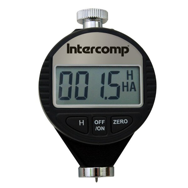 Intercomp Durometer Gauge, 0-100 Points, Mechanical, Digital